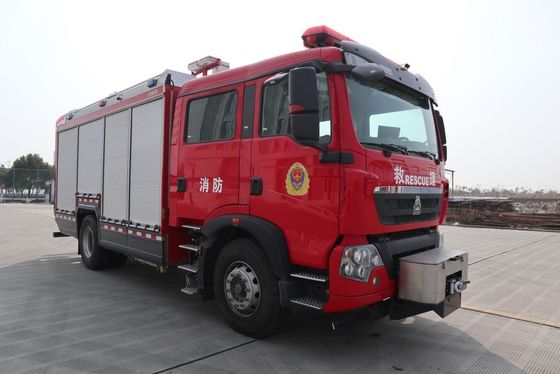 4900L Foam Fire Truck 15kW / T Industrial Fire Truck