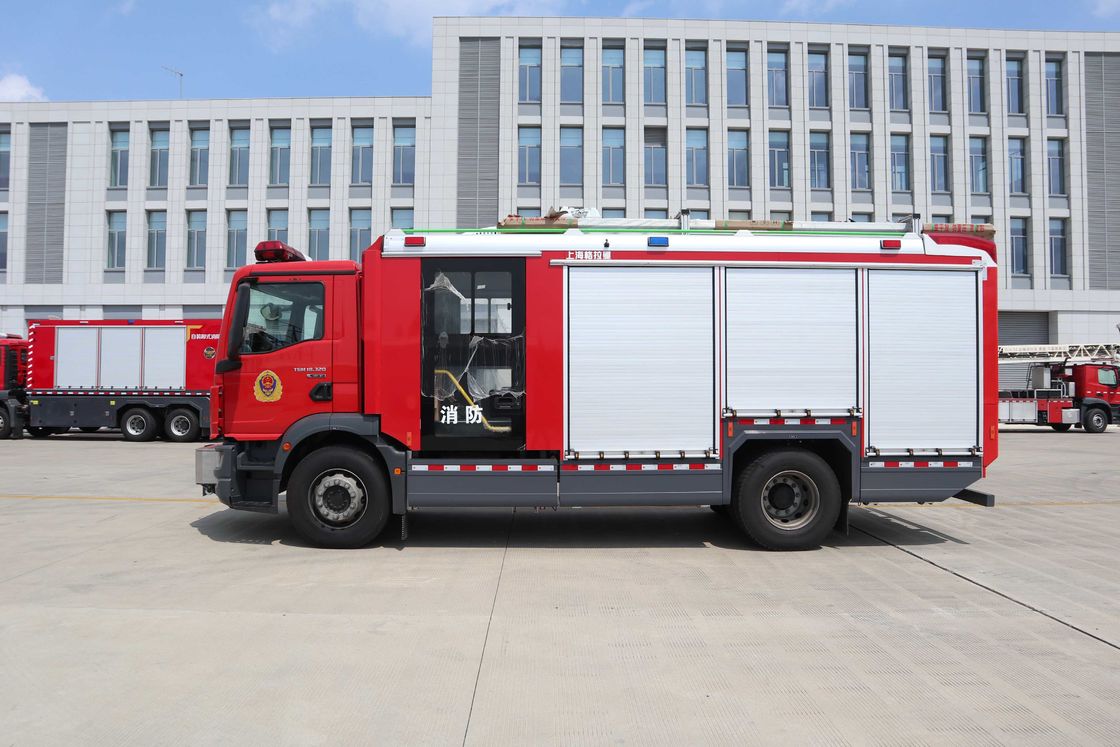 3500l Water Tanker Fire Truck Foam Unit Fire Truck For High Rise Building