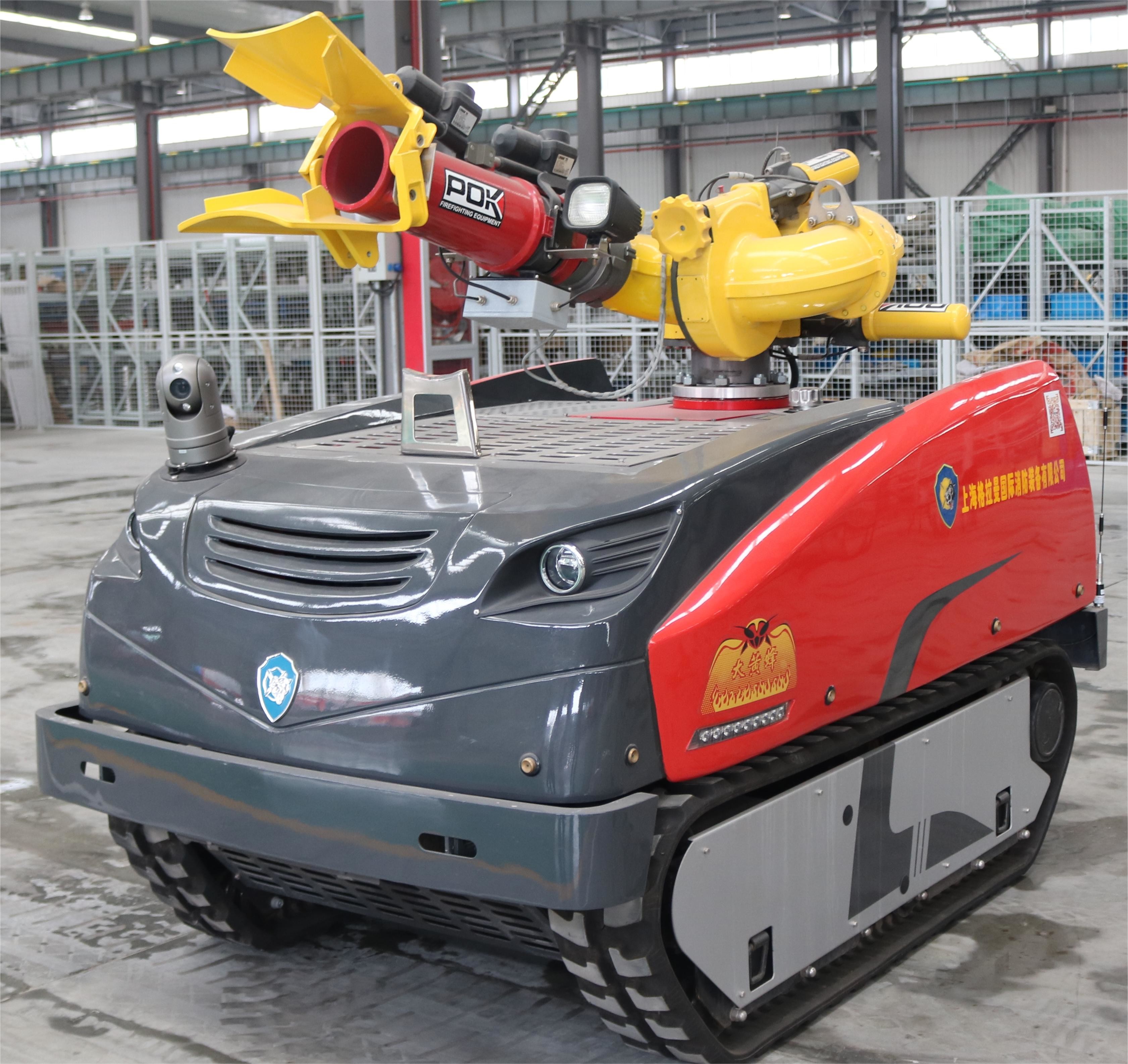 RXR-M180D 180L/S Fire Fighting Robotic Vehicle 1000m Fire Prevention Robot