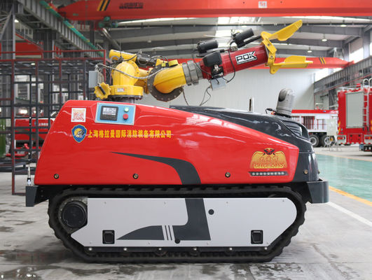 RXR-M180D 2560MM Robotic Fire Fighting Vehicle Fire Extinguisher Robot